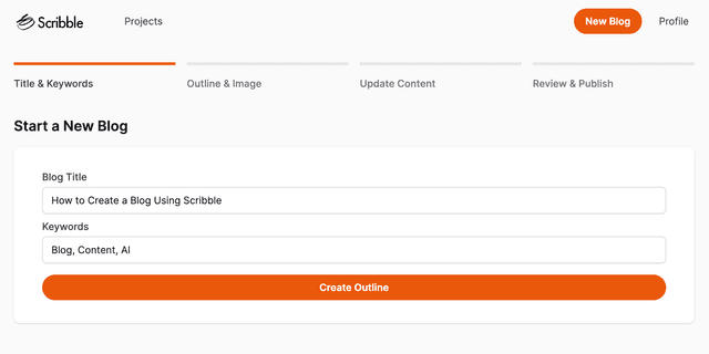 Scribble - Your AI Blog Writing Expert